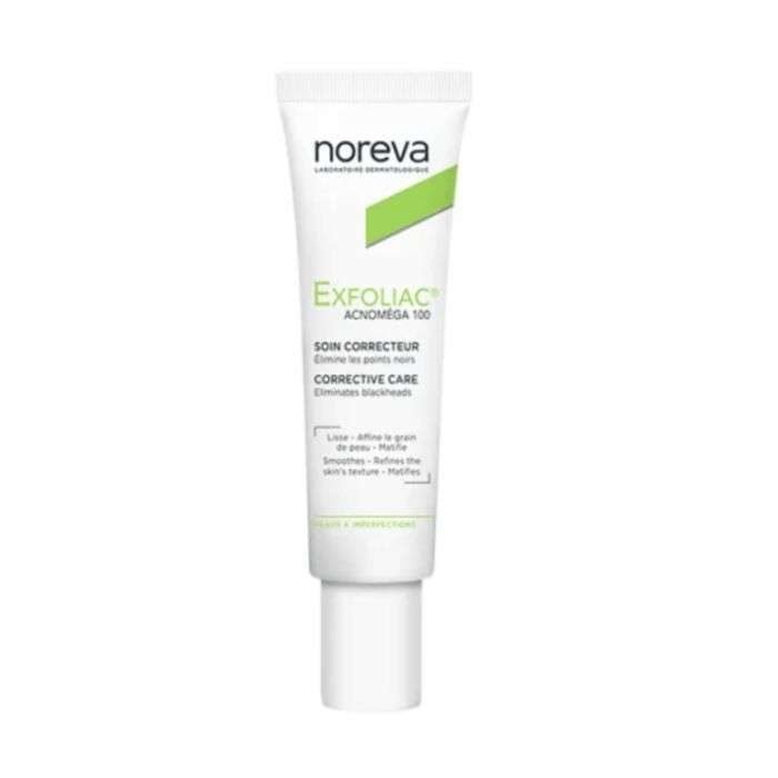 NOREVA EXFOLIAC ACNOMÉGA 100 SOIN CORRECTEUR 30ML - Paracare Cosmetics